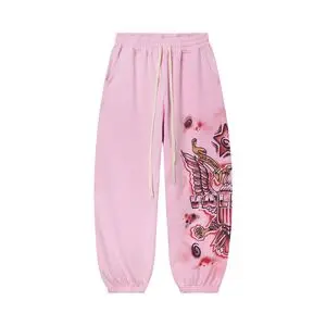 VALE FOREVER Flag Print Sweatpants