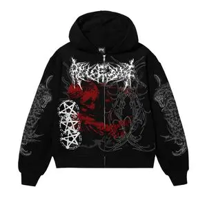 REVENGE Abandoned Zip Up Hoodie