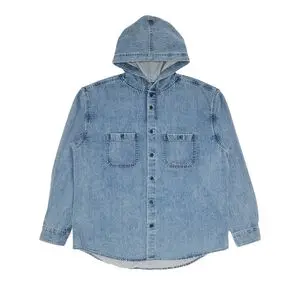 Men's Hooded Denim