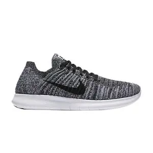 Nike Free Rn Flyknit Sneakers - Black