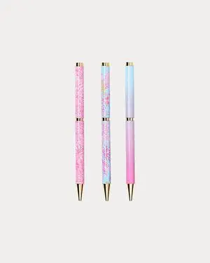 Lilly Pulitzer Twist Pen Set