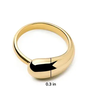 ANA LUISA Bexley Band Ring