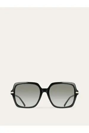 FERRAGAMO Rectangle Sunglasses - Black