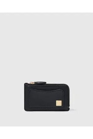 Stella McCartney Ryder Zipper Cardholder - Black