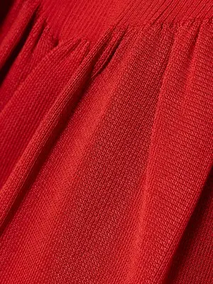 Altuzarra Lollie Gathered Stretch-knit Maxi Dress