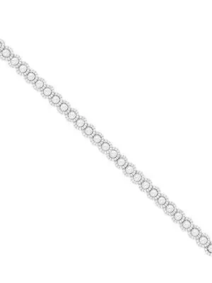 HYT JEWELRY 18kt White Gold And Diamond Bracelet