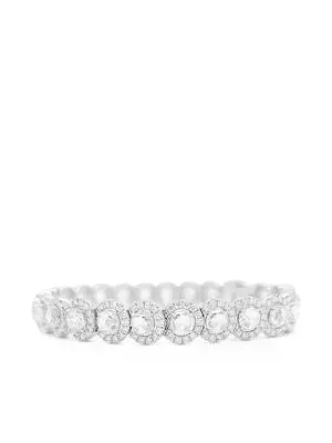 HYT JEWELRY 18kt White Gold And Diamond Bracelet - Silver