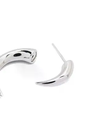 SHAUN LEANE Large Hooked Pearl Earrings