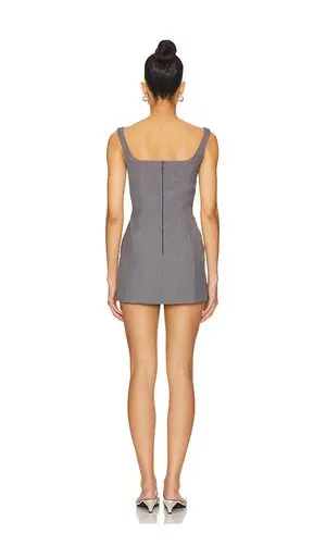 MILKWHITE Mini Dress With Bow Accents