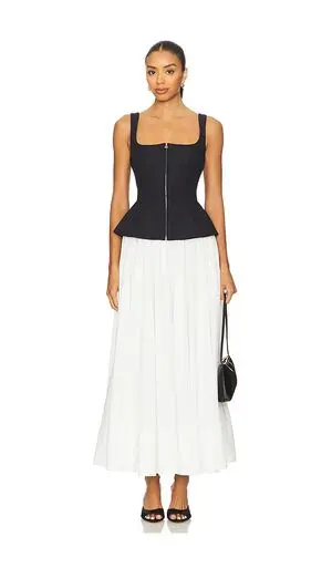 Simkhai Jolynn Midi Dress - Black Multi