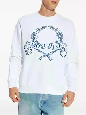 Moschino Embroidered Crewneck Sweatshirt