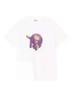 Carhartt Work In Progress Globe-print T-shirt - White