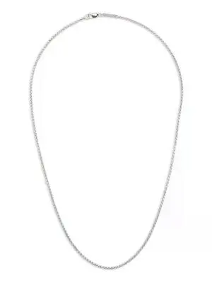 Tom Wood Lee Chain Slim Necklace - Silver