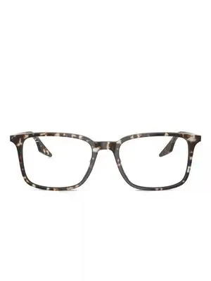 Ray-ban Tortoiseshell Square-frame Glasses - Brown