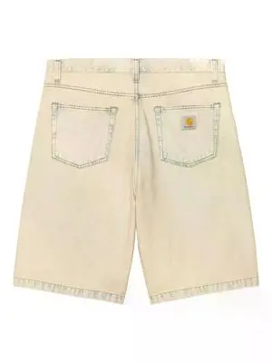 Carhartt Work In Progress Cotton Denim Shorts