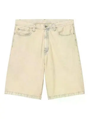 Carhartt Work In Progress Cotton Denim Shorts
