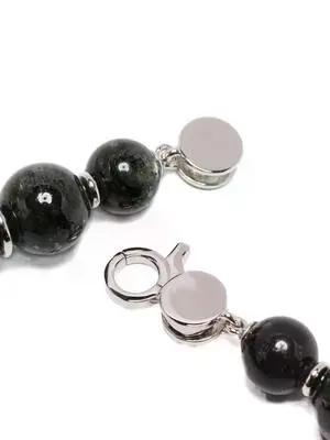 Tom Wood Larvikite Bead Necklace