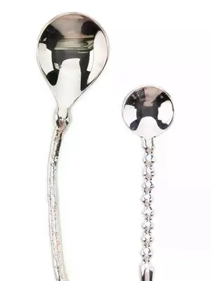 ALIGHIERI Totemic Beaded Dessert Spoons