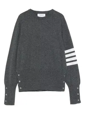 Thom Browne Three-stripe Cashmere Sweater