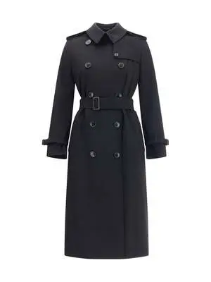 Burberry Kensington Coat - Black
