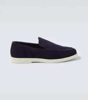 Frescobol Carioca Miguel Suede Loafers - Blue