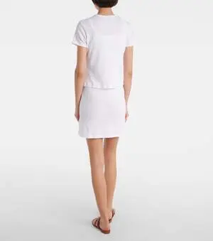 LESET Pointelle Cotton Cardigan