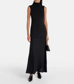 JIL SANDER Knitted Maxi Dress