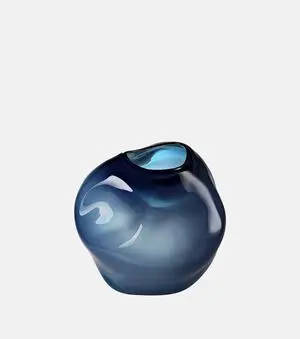 ALEXA LIXFELD Komet Glass Vase - Blue