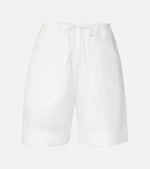 Women's Drawstring Above-Knee Shorts