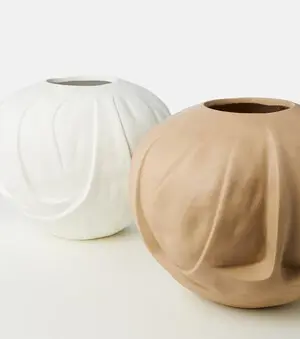 101 COPENHAGEN Orimono Big Vase - Beige