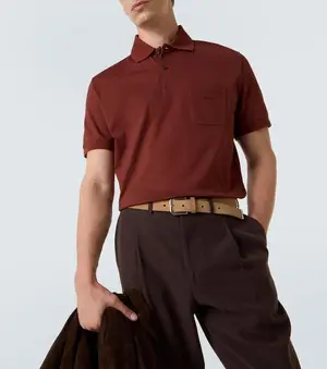 TOD'S Logo Cotton Polo Shirt