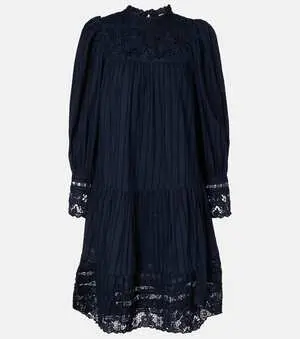 Ulla Johnson Lace And Cotton Minidress