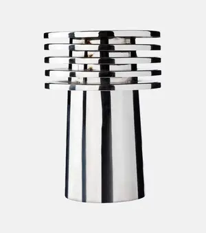 LOUISE ROE Fountain 03 Stainless Steel Vase - Silver