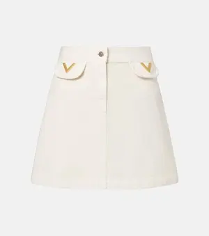 Valentino Garavani Leather Skirts
