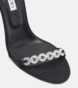 AQUAZZURA Bijoux 105 Embellished Sandals