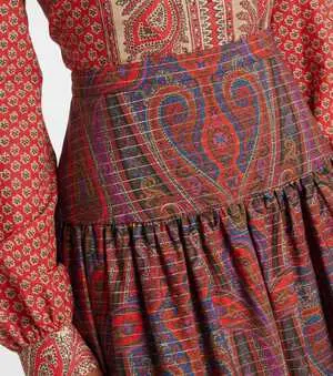 Valentino Garavani Paisley High-rise Maxi Skirt