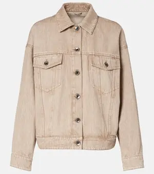 Brunello Cucinelli Denim Trucker Jacket