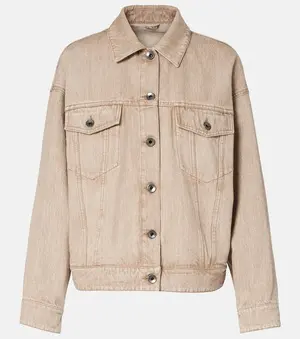 Brunello Cucinelli Denim Trucker Jacket