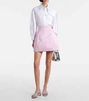 JIMMY CHOO Dina 45 Glitter Mules