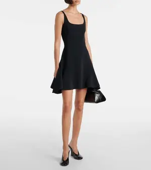 Givenchy Sculpted Patent Leather Mules - Black