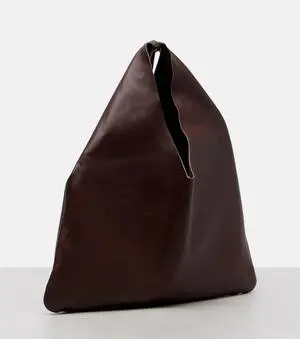 THE ROW Bindle Small Leather Shoulder Bag