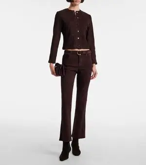 Stouls Dean 22 Suede Flared Pants
