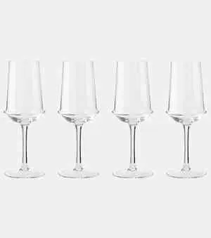 SERAX Dune Champagne Set Of Four Glasses Kelly Wearstler - Transparent