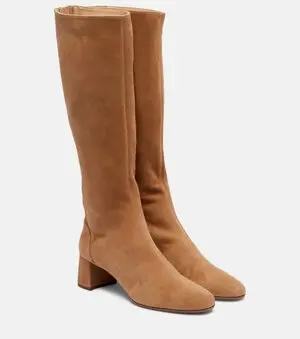Aquazzura Gold Tone Boots For Women