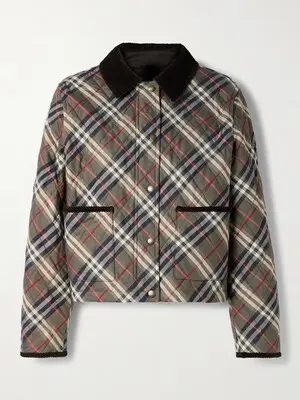 Burberry Checked Jackets For Women