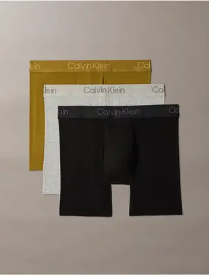 Calvin Klein Ultra Soft Modal 3-pack Boxer Brief - Black/grey Heather/sediment