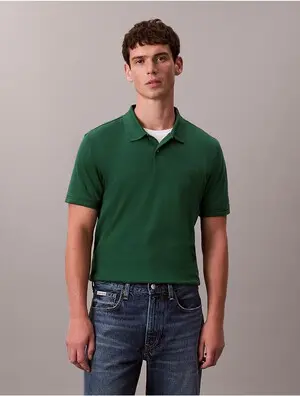 Calvin Klein Button Down Polos For Men