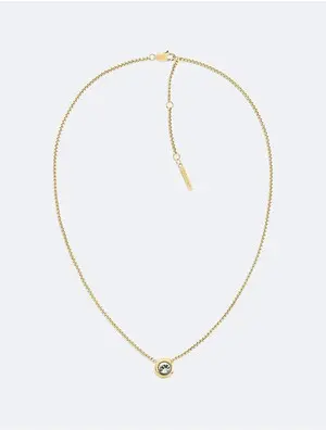 Calvin Klein Contoured Necklace - Gold