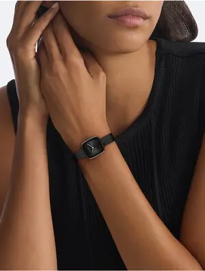 Calvin Klein Curved Mesh Watch - Black