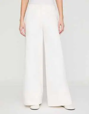 Women's Mid-Rise Wide-Leg Trousers